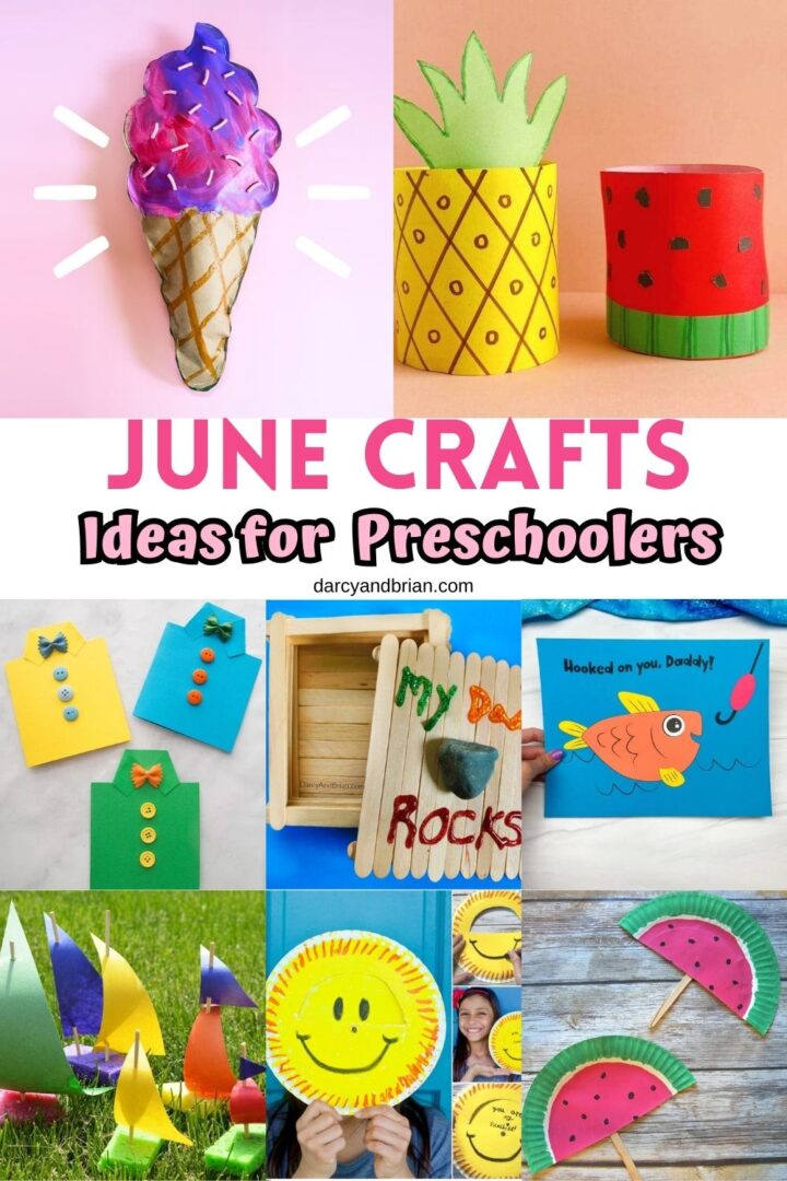 17 June Craft Ideas for Preschoolers | Fun Summer Projects