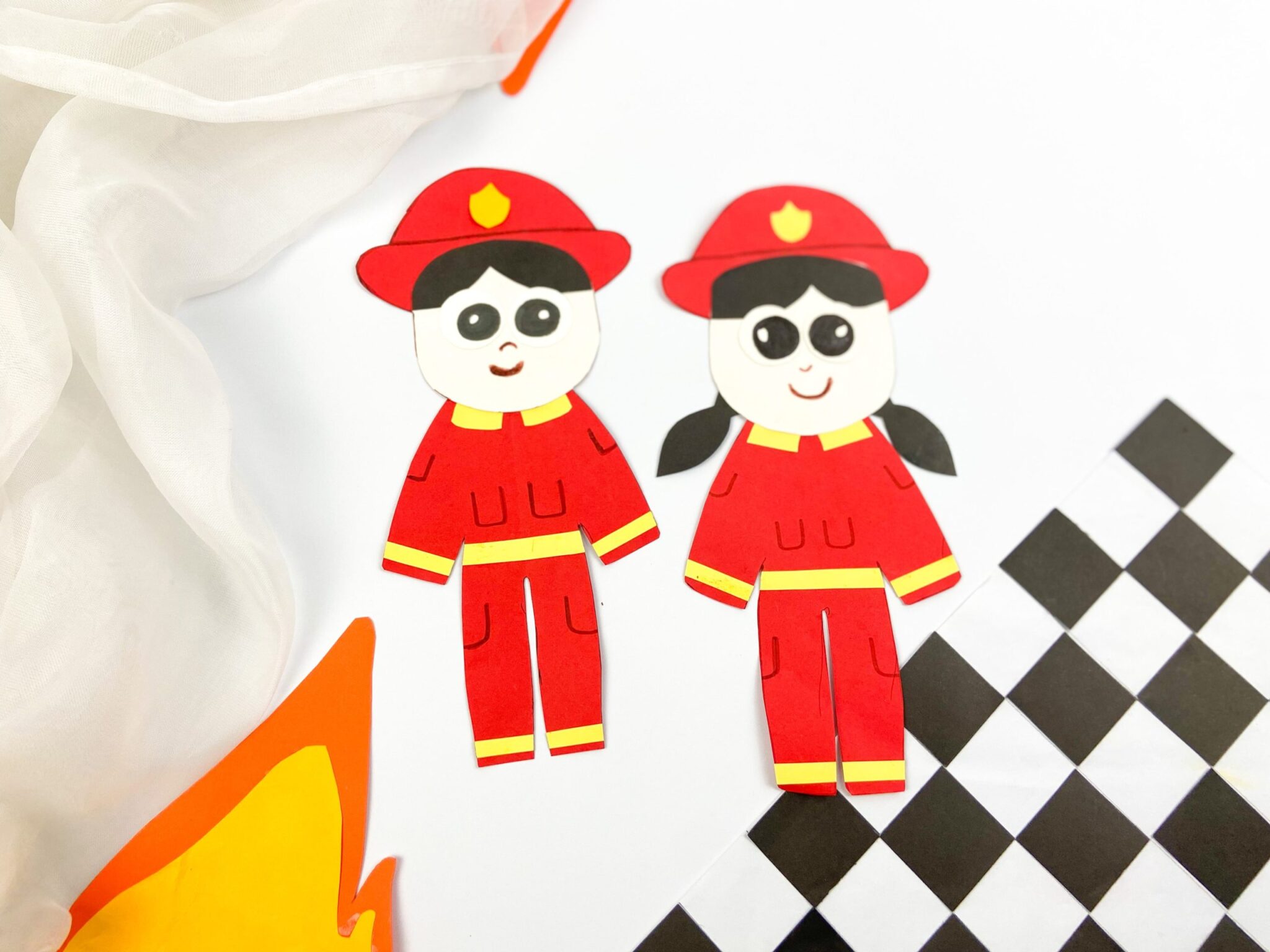 14 Creative Community Helpers Crafts for Preschoolers