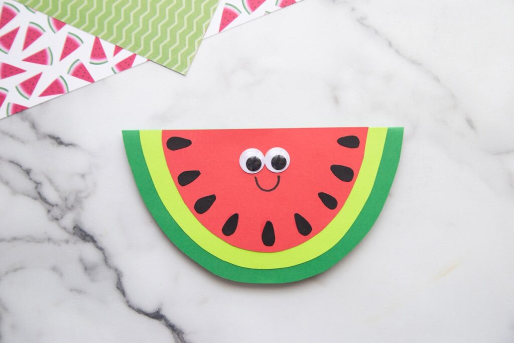 Fun Watermelon Crafts for Preschoolers | Easy DIY Summer Fruits