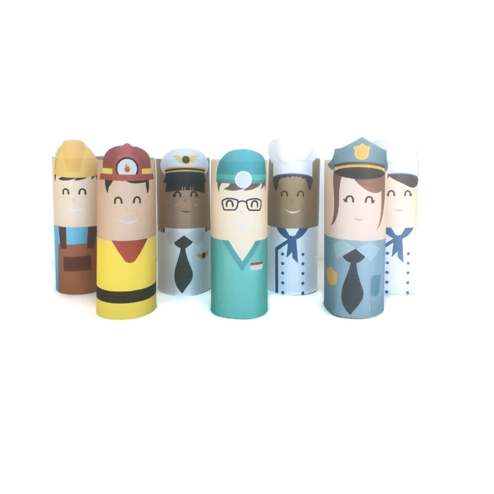 14 Creative Community Helpers Crafts for Preschoolers