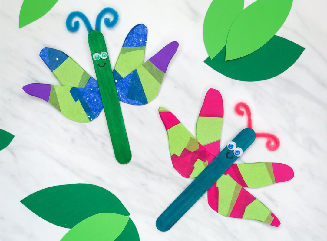 13 Dragonfly Crafts for Preschoolers | Fun Summer Activity
