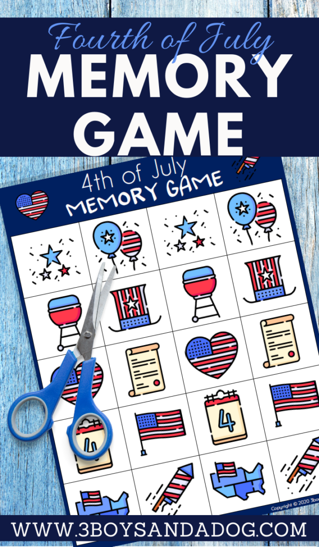 Free 4th of July Printables for Kids' Activities and Learning