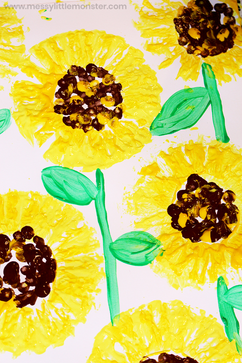 16 Creative Sunflower Crafts for Kids