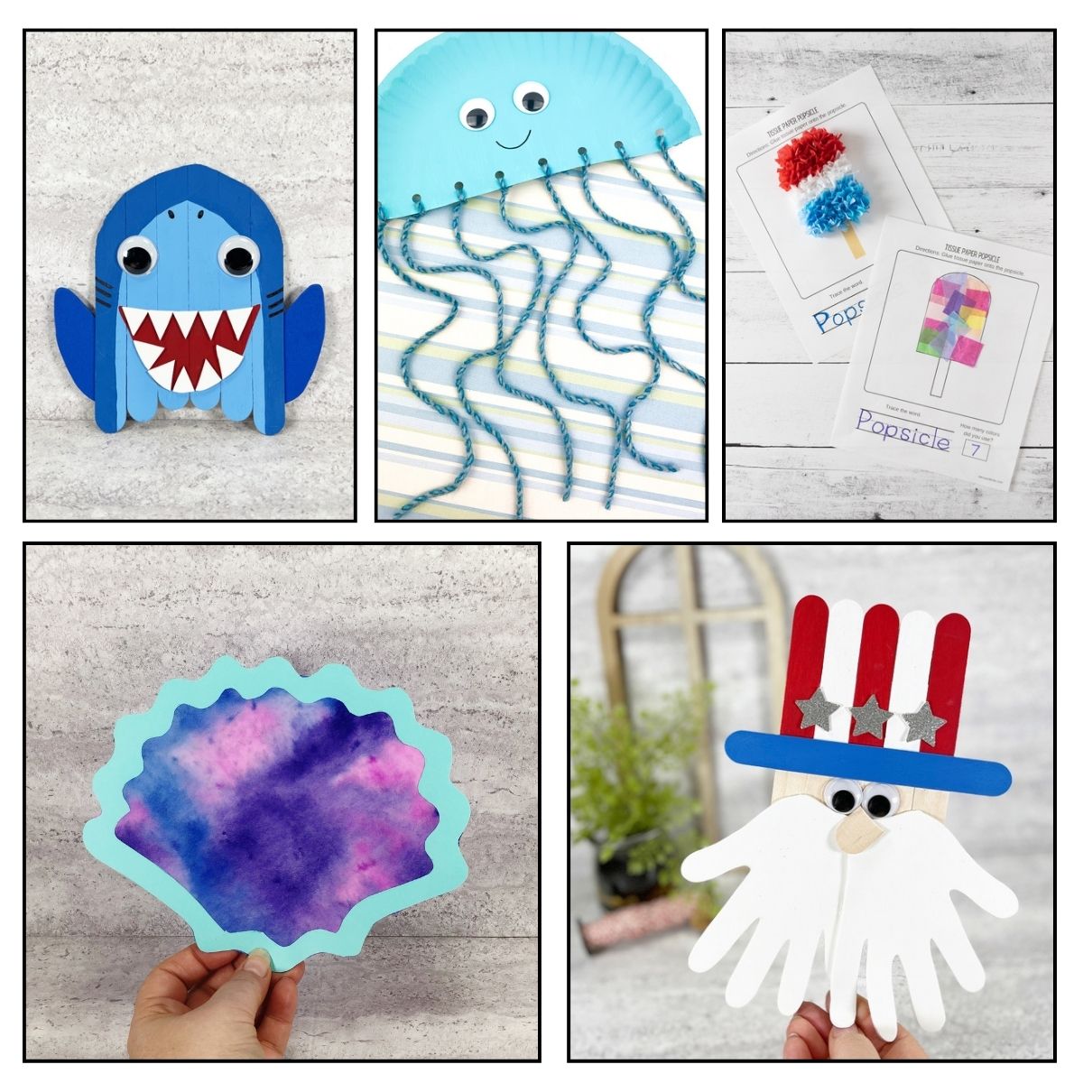 Fun Summer Crafts for Kids - DIY Projects for All Ages
