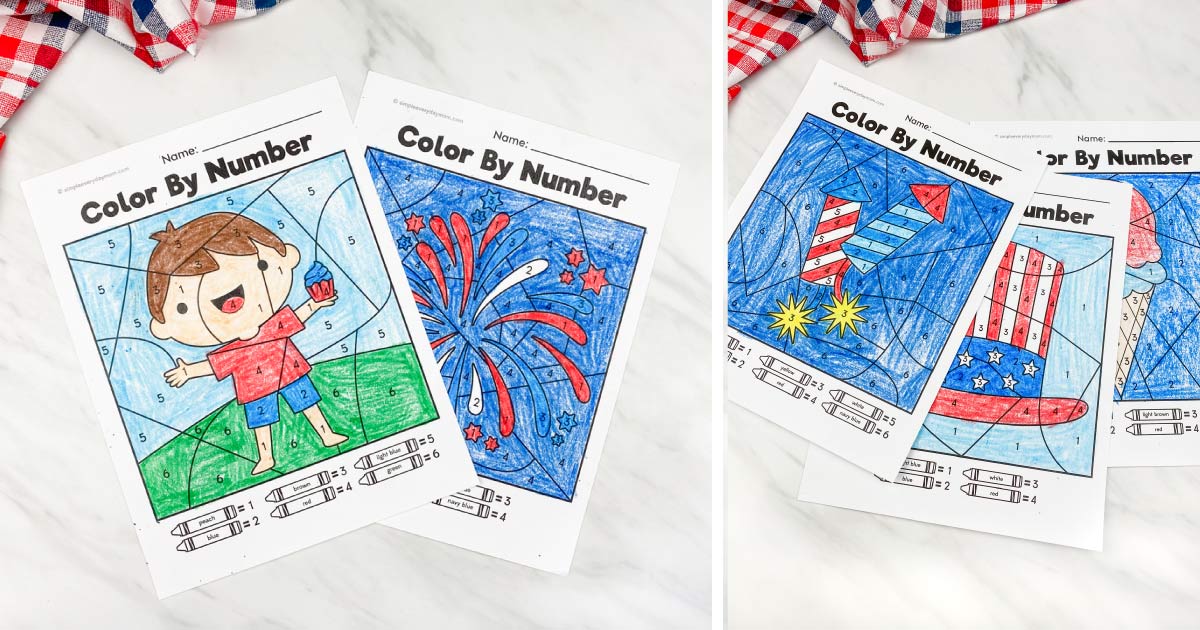 Free 4th of July Printables for Kids' Activities and Learning