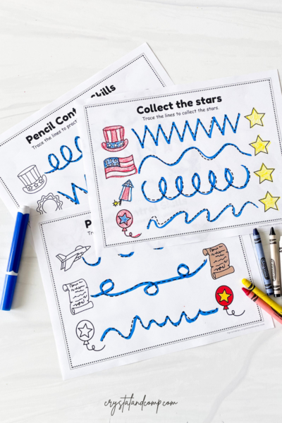 Free 4th of July Printables for Kids' Activities and Learning
