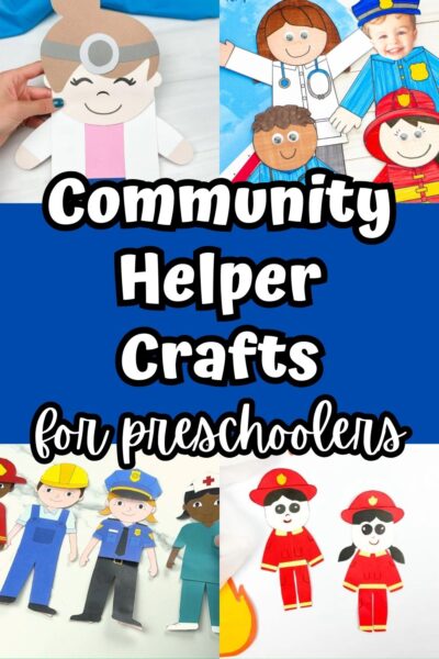 14 Creative Community Helpers Crafts for Preschoolers