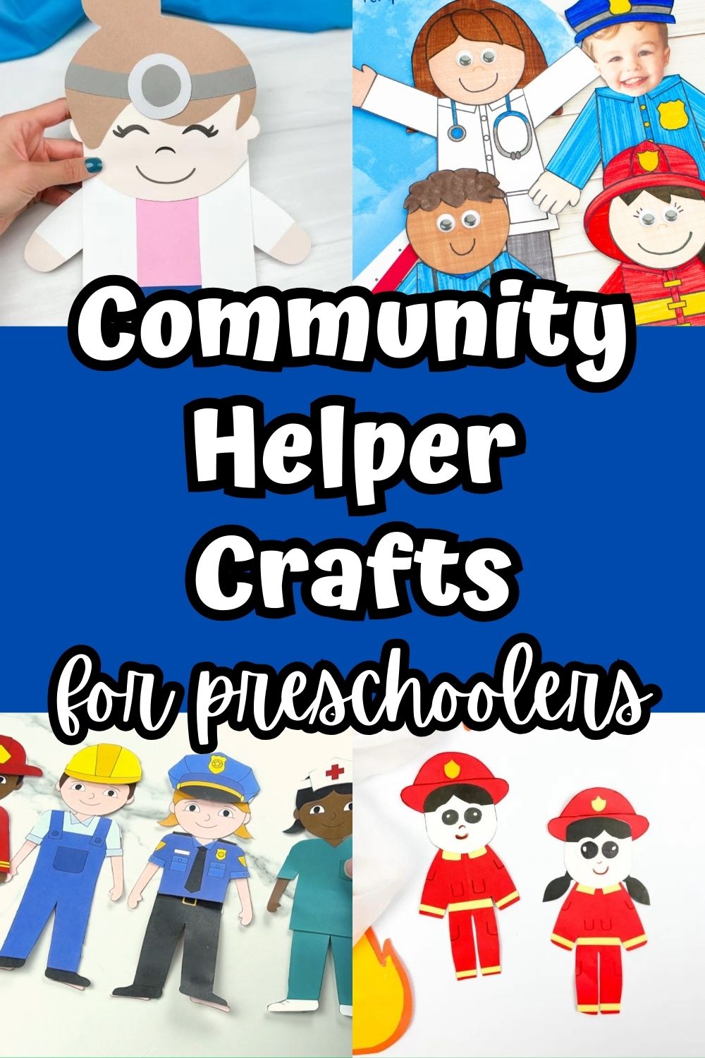 Community Helper Hats Templates