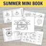 Summer Mini Book Printable: Engaging Learning Activities for Kids
