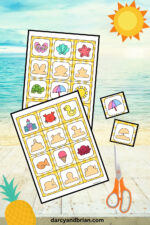Summer Matching Game Printable: Fun Learning Activity for Kids