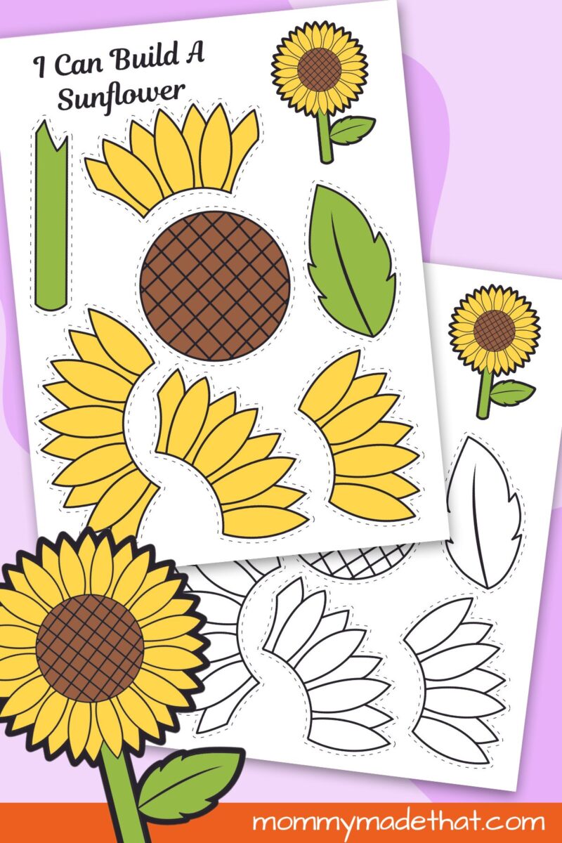 16 Creative Sunflower Crafts for Kids