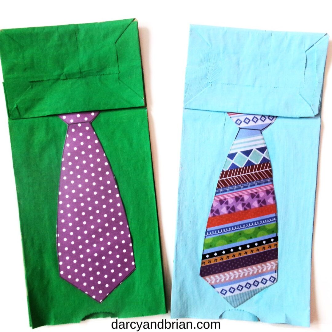 Easy Father's Day Tie Craft for Kids | Free Printable Template