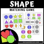 Shape Matching Game Printable - Fun Educational Activity for Kids