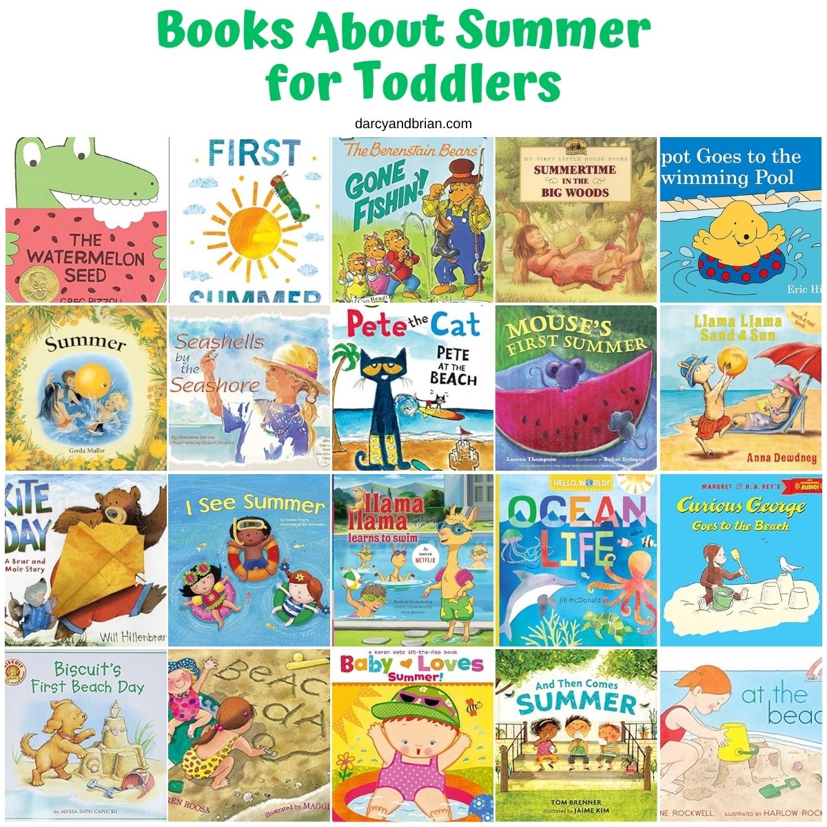 20 Books About Summer for Toddlers: Enhance Learning & Fun