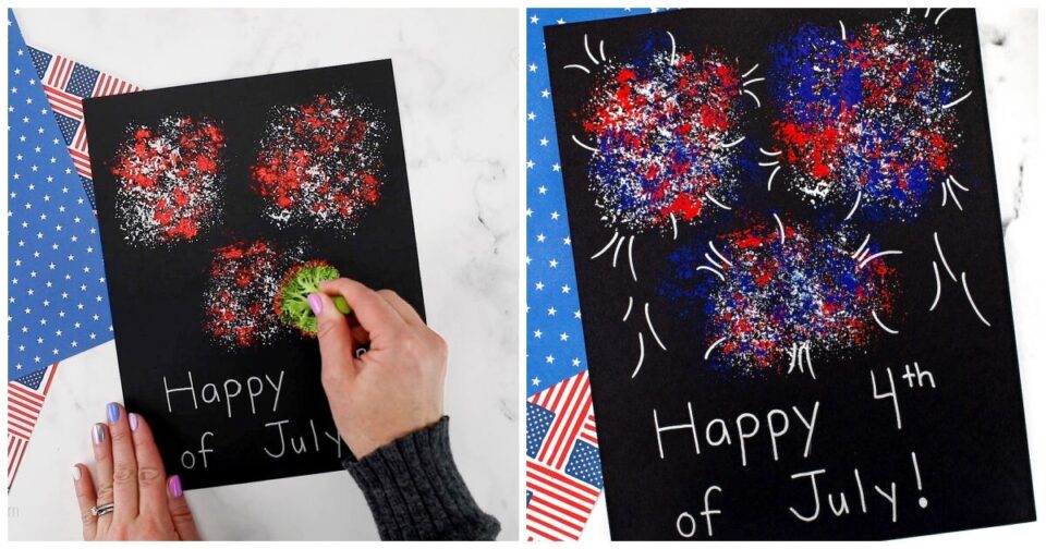 16 Easy July Arts and Crafts for Toddlers