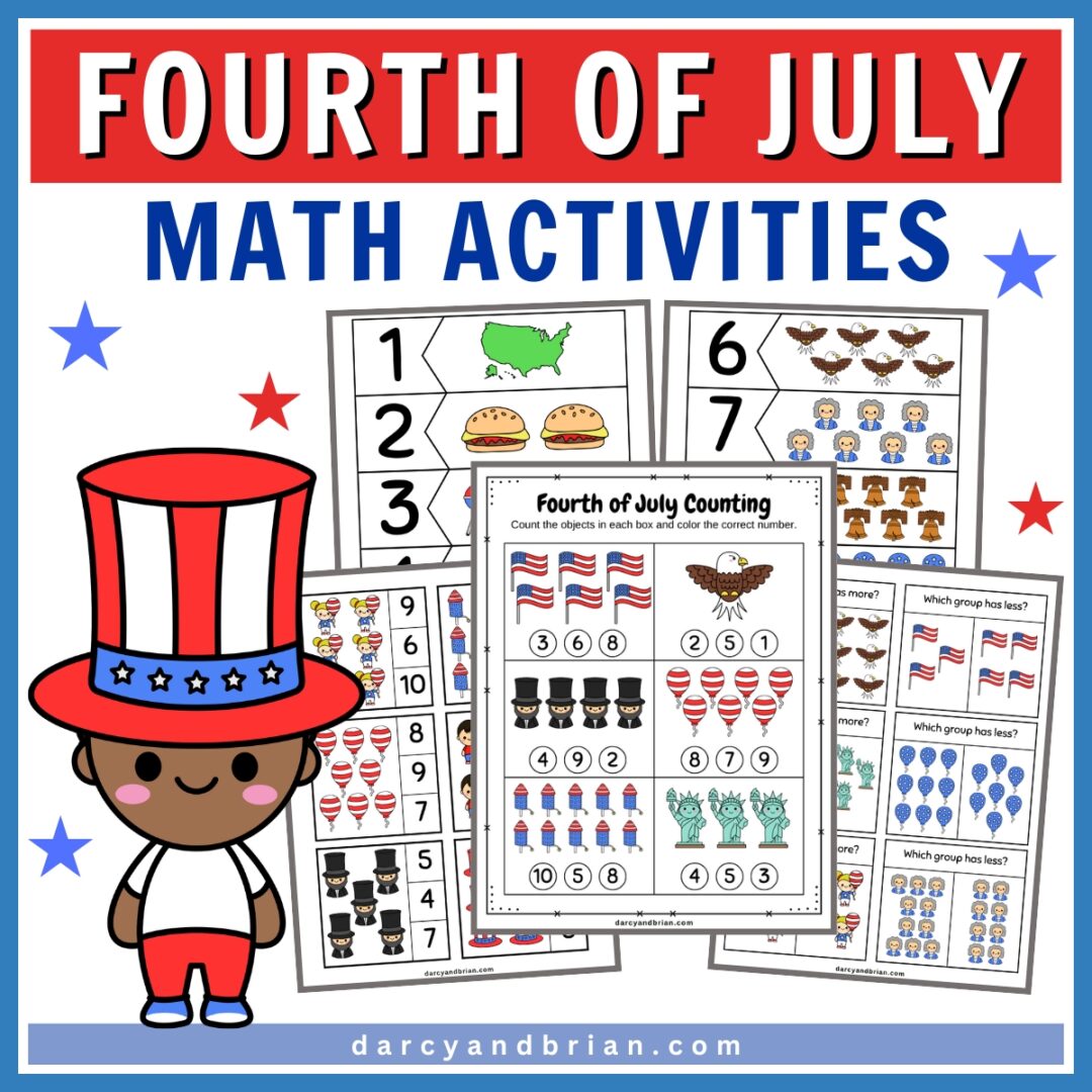 Engaging Fourth of July Math Activities for Preschool