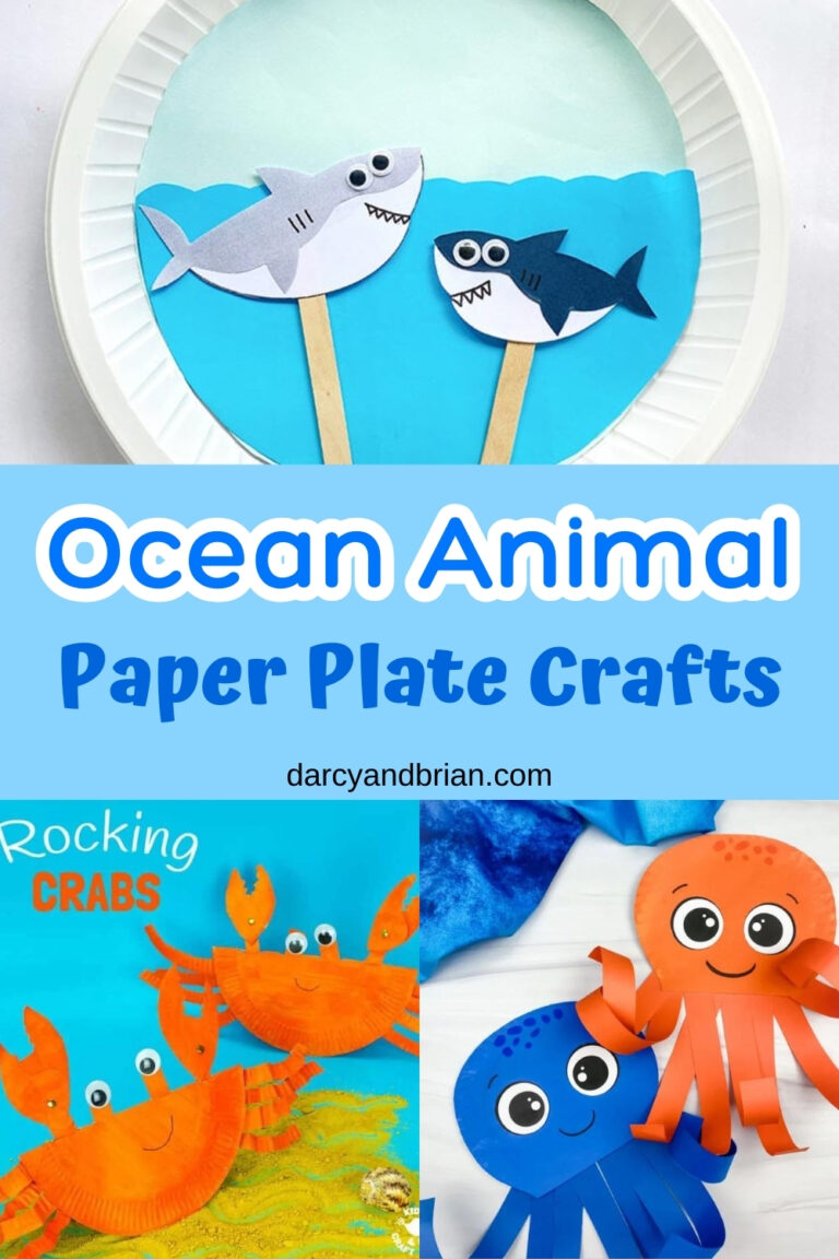 Ocean Animal Paper Plate Crafts – Fun Projects for Kids