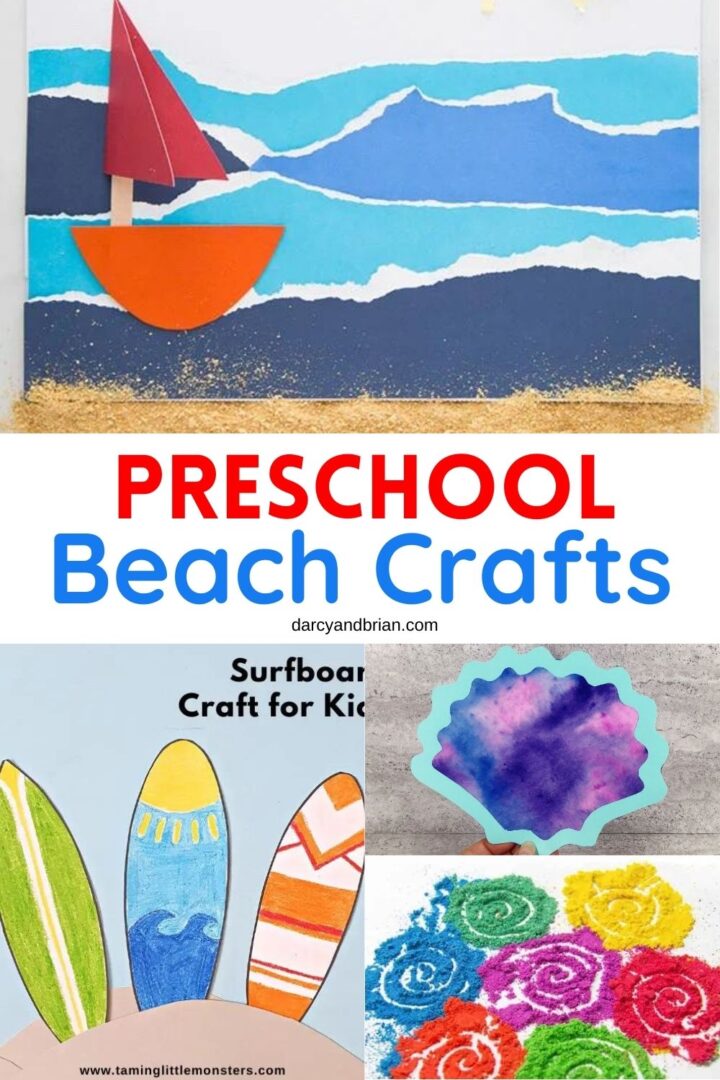 13 Creative Preschool Beach Crafts for Summer Fun
