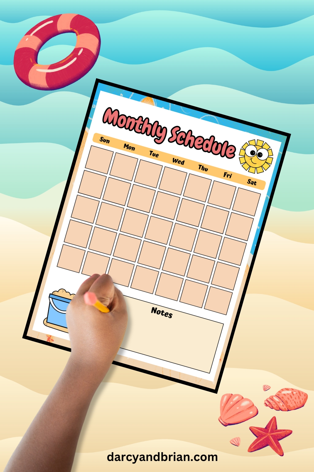 Printable Summer Planner for Kids: Organize Seasonal Fun