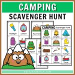 Camping Scavenger Hunt – Fun Printable Activities for Kids
