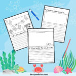 Ocean Themed Writing Prompts for Kids | Printable Worksheets