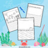 Ocean Themed Writing Prompts for Kids | Printable Worksheets