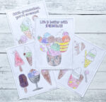 Ice Cream Coloring Pages for Kids | Fun Summer Printable Activity