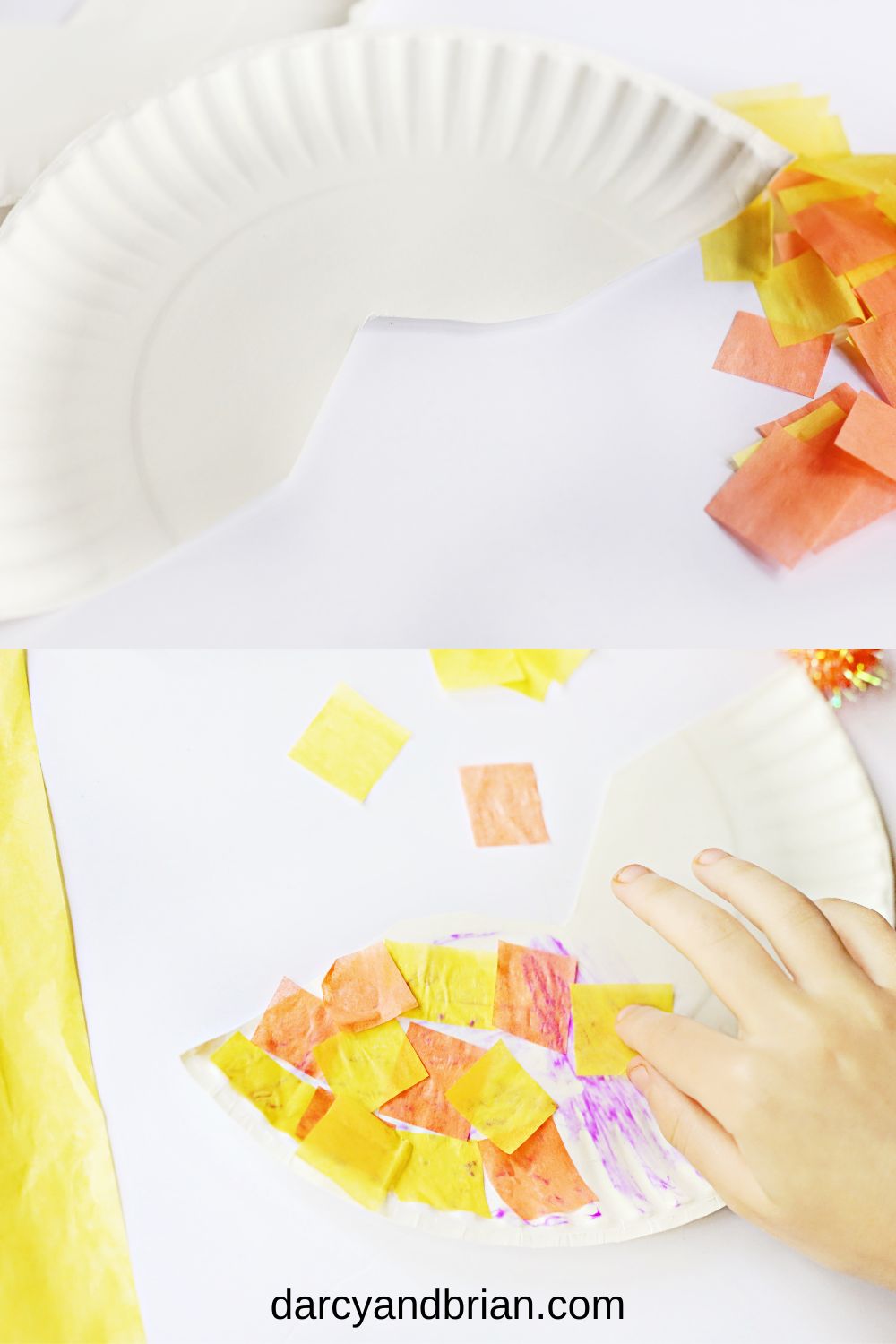 Easy Butterfly Paper Plate Craft for Kids