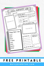 All About Me Kid Questionnaire | Free Printable Activity