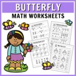 Free Printable Butterfly Math Worksheets | Fun Engaging Activities