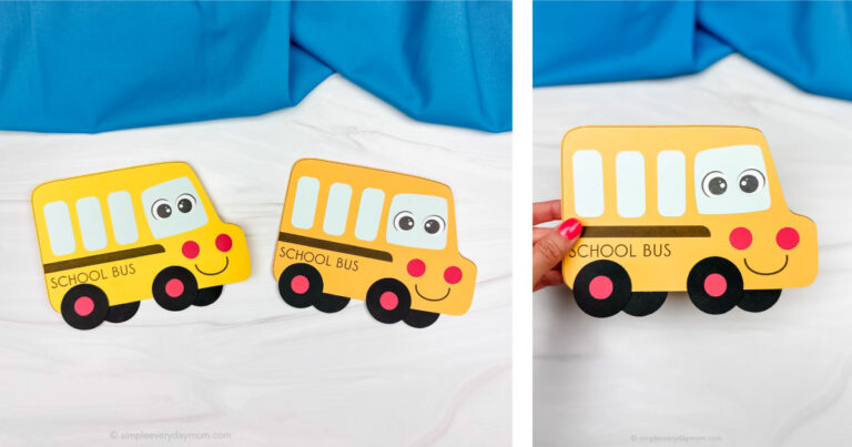 12 School Bus Crafts for Preschoolers | Back to School Activities