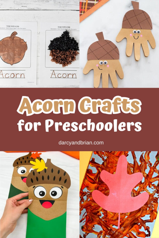 12 Engaging Acorn Crafts for Preschoolers
