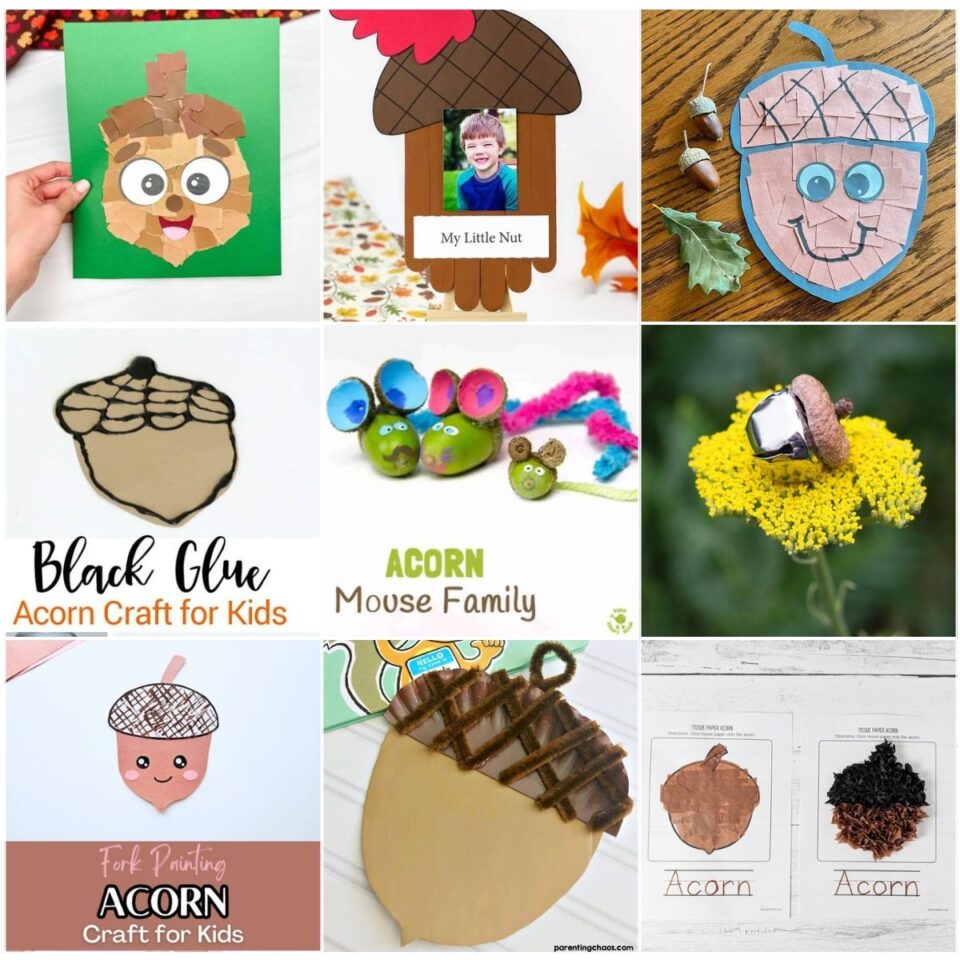 12 Engaging Acorn Crafts for Preschoolers