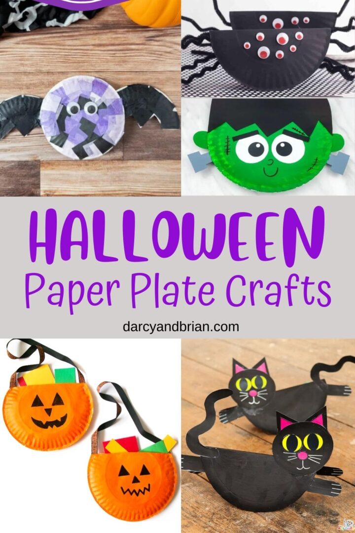 13 Creative Paper Plate Halloween Crafts for Kids