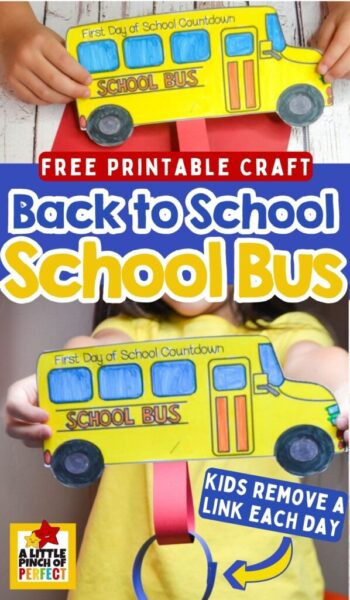 12 School Bus Crafts for Preschoolers | Back to School Activities