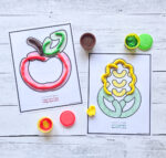 Free Printable Fall Playdough Mats | Fine Motor Skills Activity