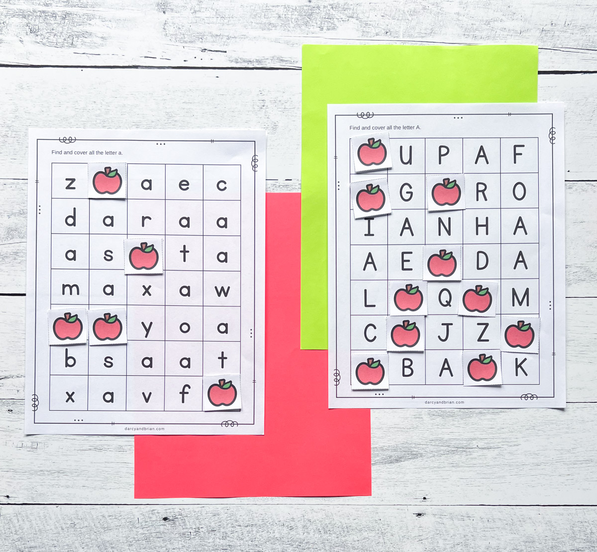 A is for Apple Worksheet | Free Preschool Printable