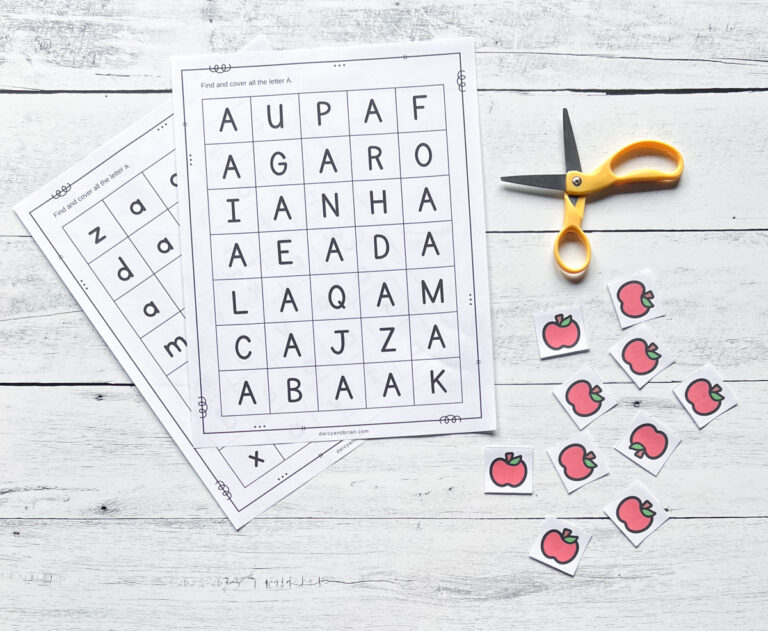A is for Apple Worksheet | Free Preschool Printable