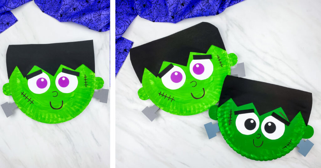 13 Creative Paper Plate Halloween Crafts for Kids