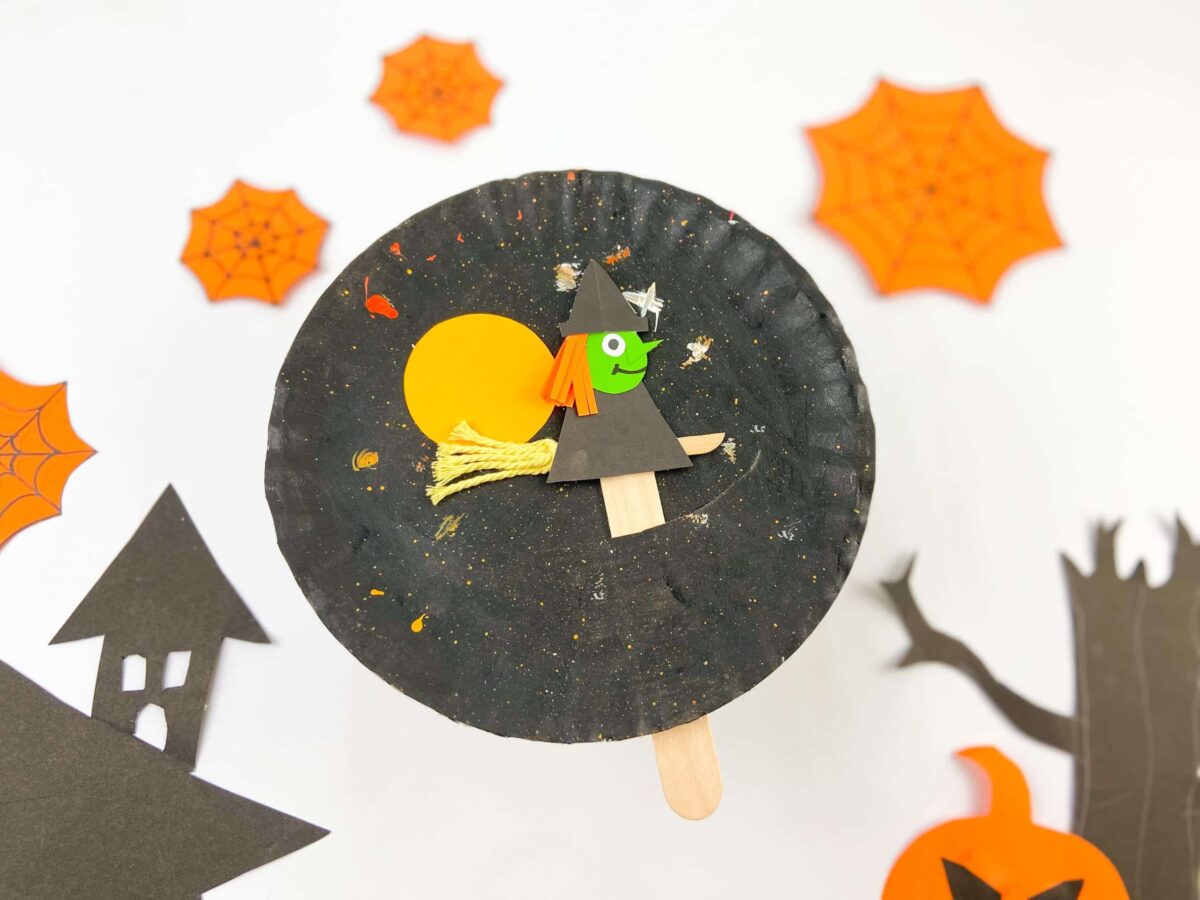 13 Creative Paper Plate Halloween Crafts for Kids