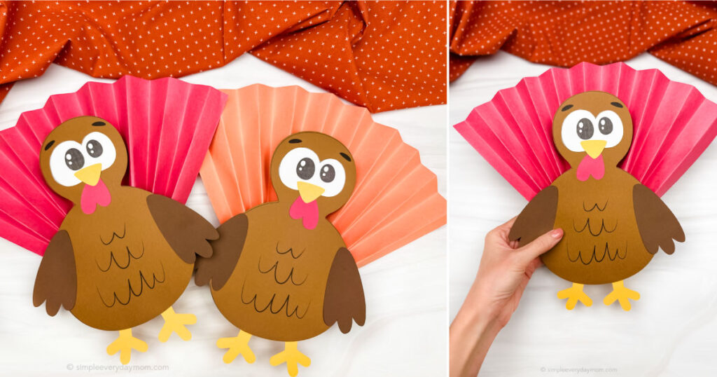 Fun Turkey Crafts for Kindergarten Kids