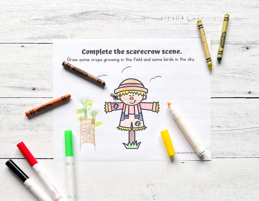 Printable Fall Drawing Prompts for Kids