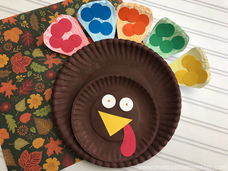 Fun Turkey Crafts for Kindergarten Kids