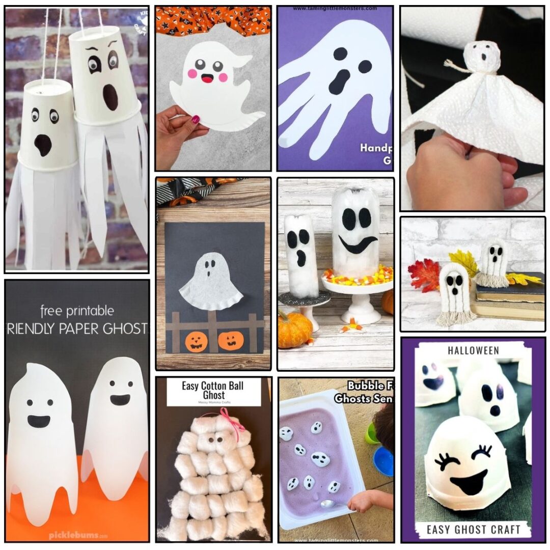 Ghost Crafts for Kids to Enjoy this Halloween