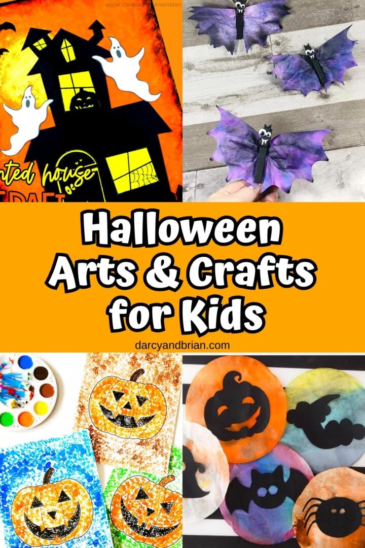 Fun Halloween Arts and Crafts for Kids