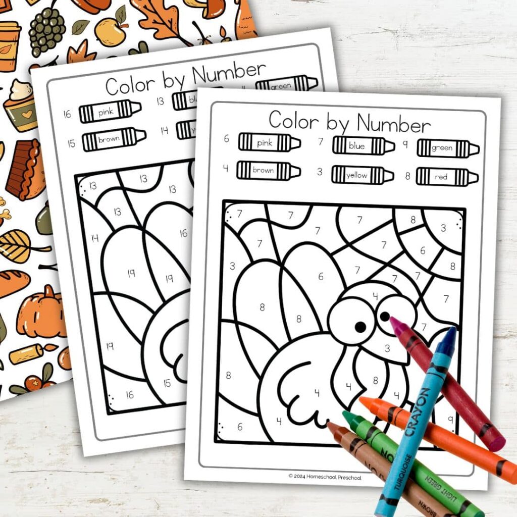 Free Thanksgiving Worksheets for Kids