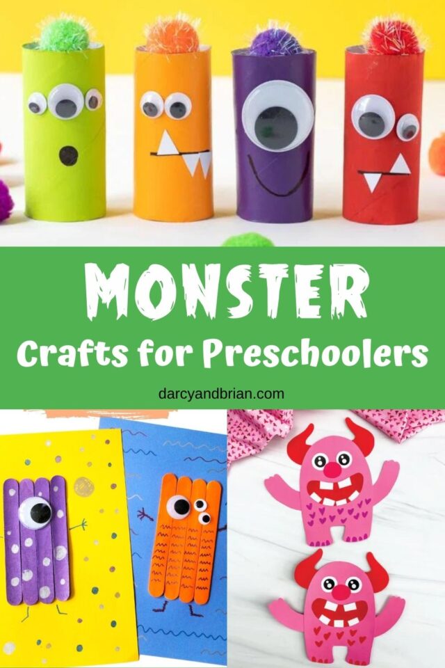 Fun and Creative Monster Crafts for Preschoolers