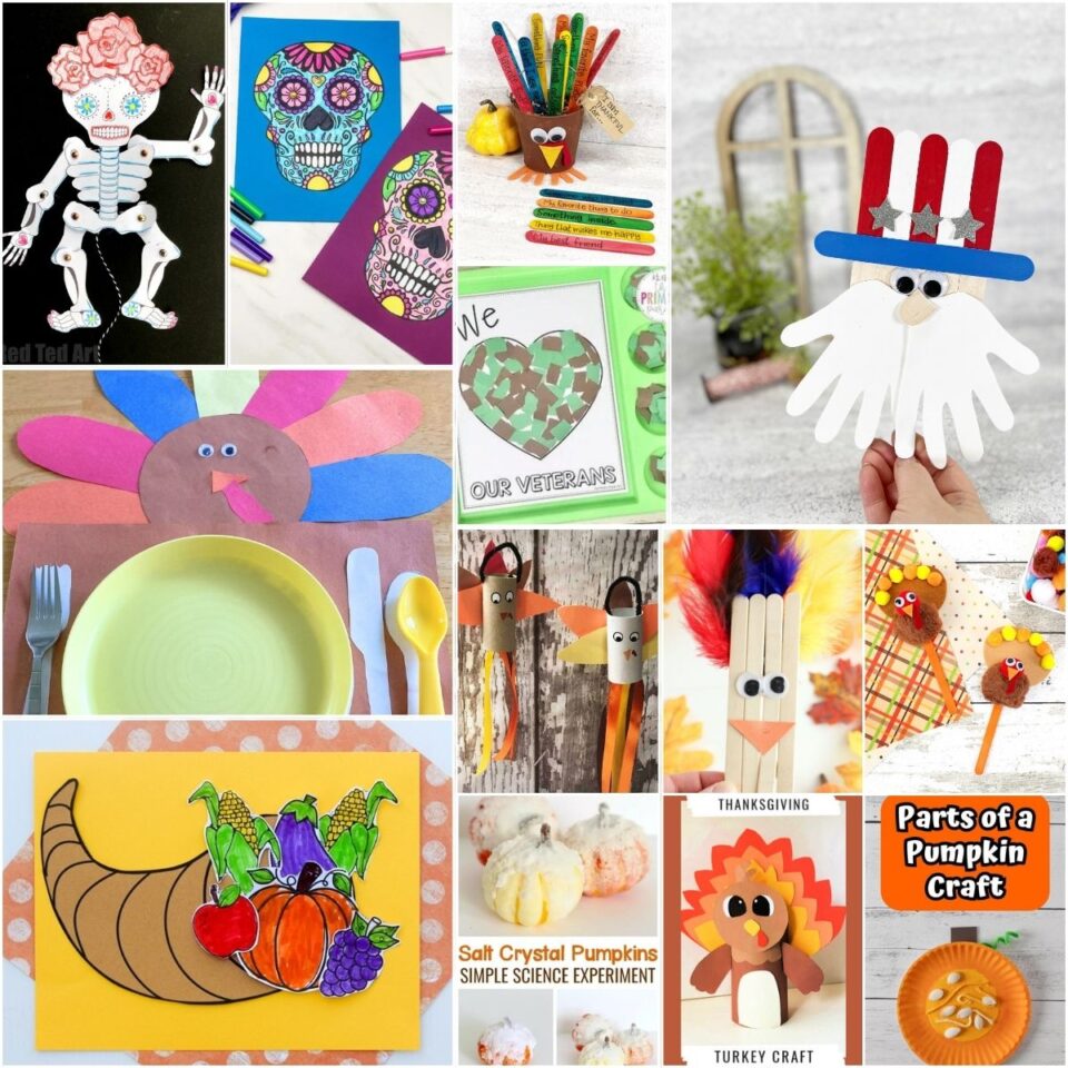 Fun and Easy November Crafts for Kids