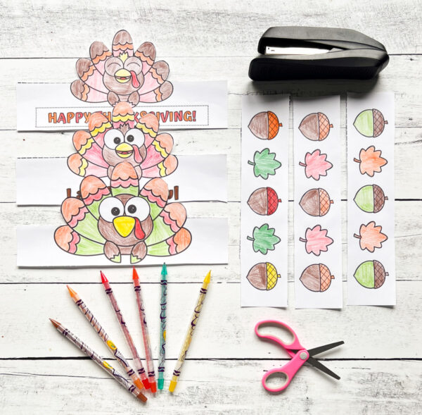 Free Printable Turkey Crown for Kids