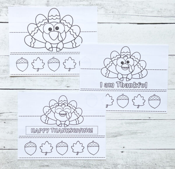 Free Printable Turkey Crown for Kids